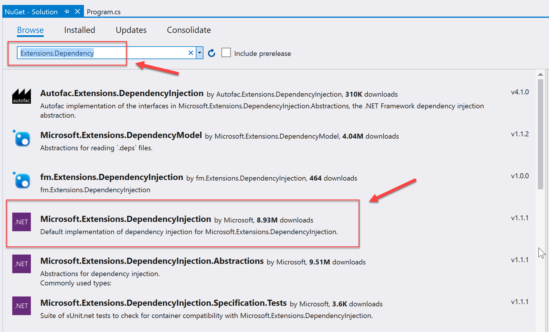 Net Core Dependency Injection With Constructor Parameters